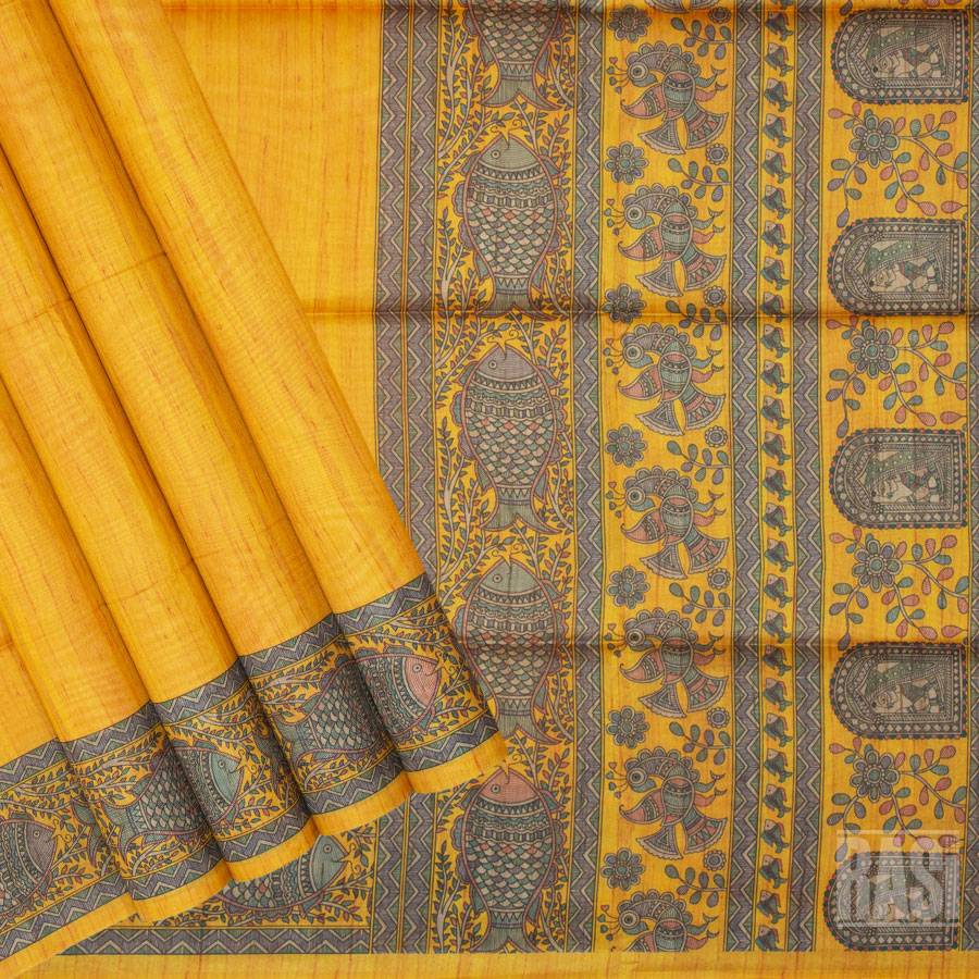 Semi Raw Silk Saree - Rasi Silks