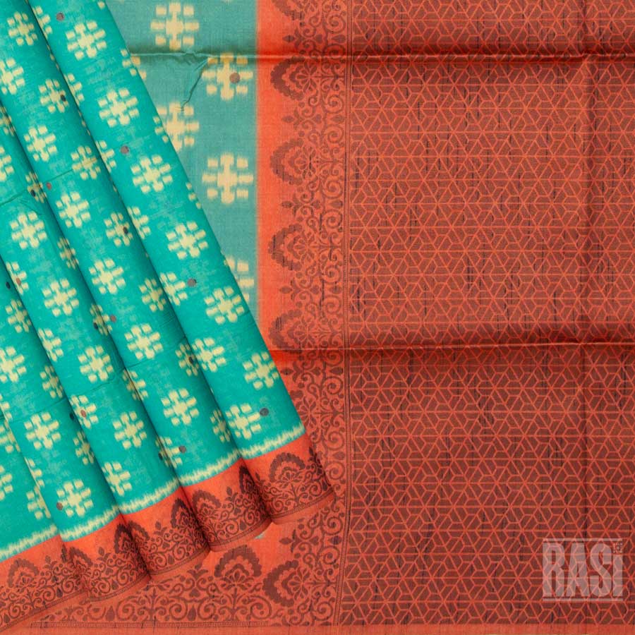 Semi Raw Silk Saree - Rasi Silks