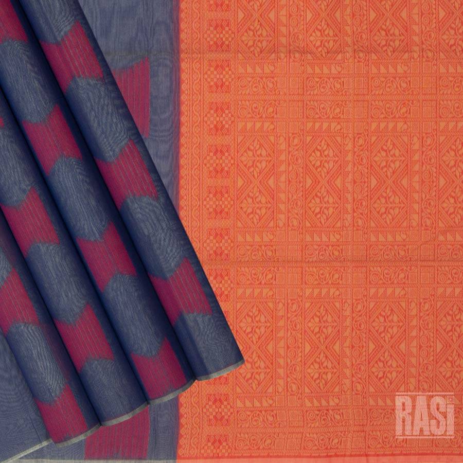 Fancy Cotton Silk Saree - Rasi Silks