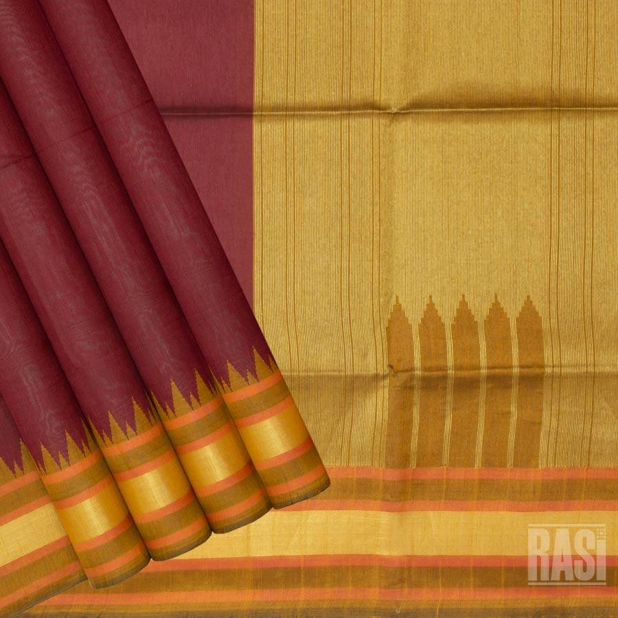 Semi Raw Silk Saree - Rasi Silks