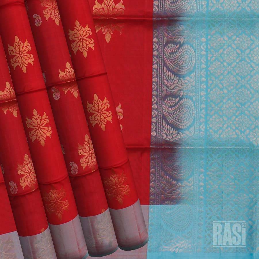 Kanchipuram Soft Silk Saree - Rasi Silks